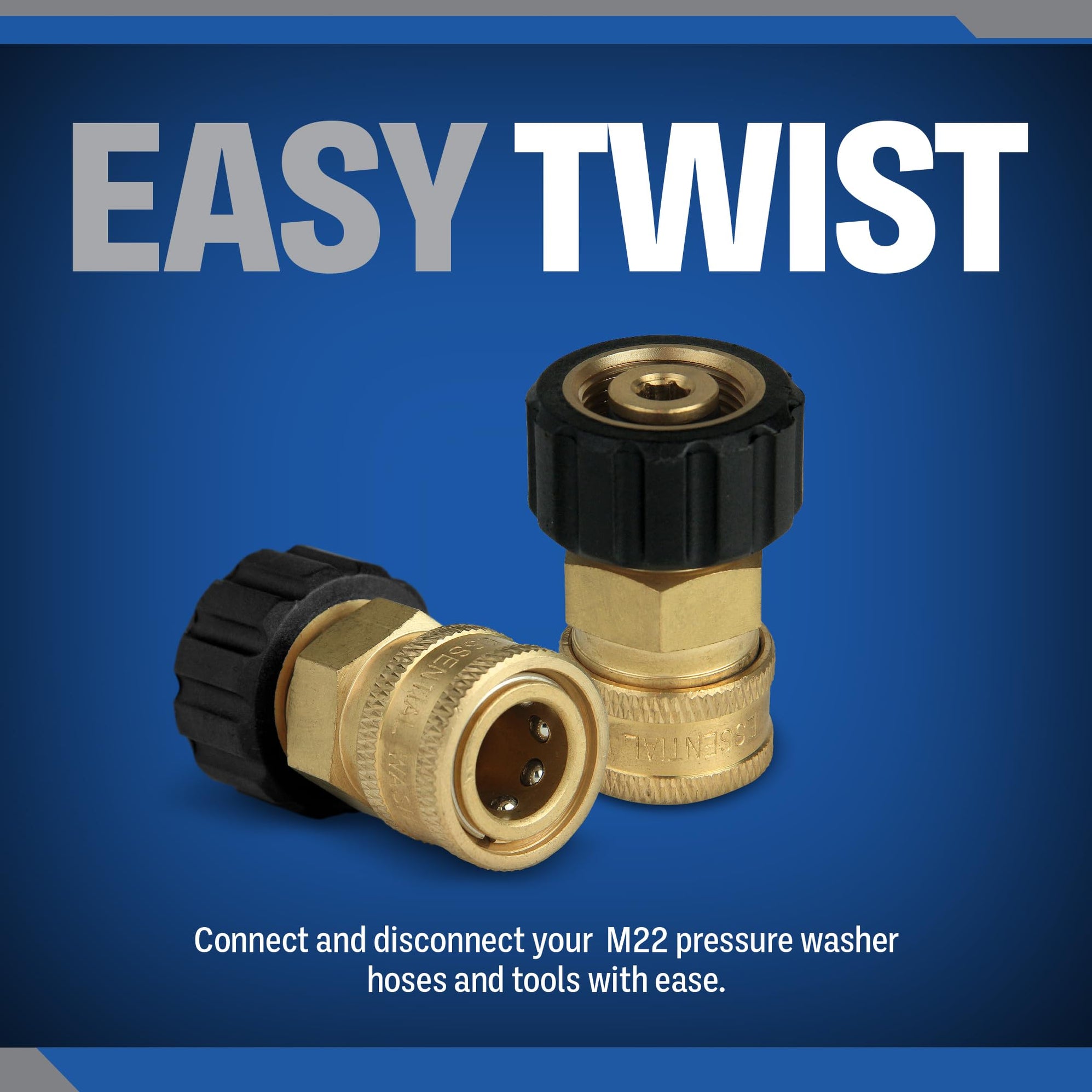Pressure Washer M22 Quick Connect Adapter Set Variations — ESSENTIAL WASHER