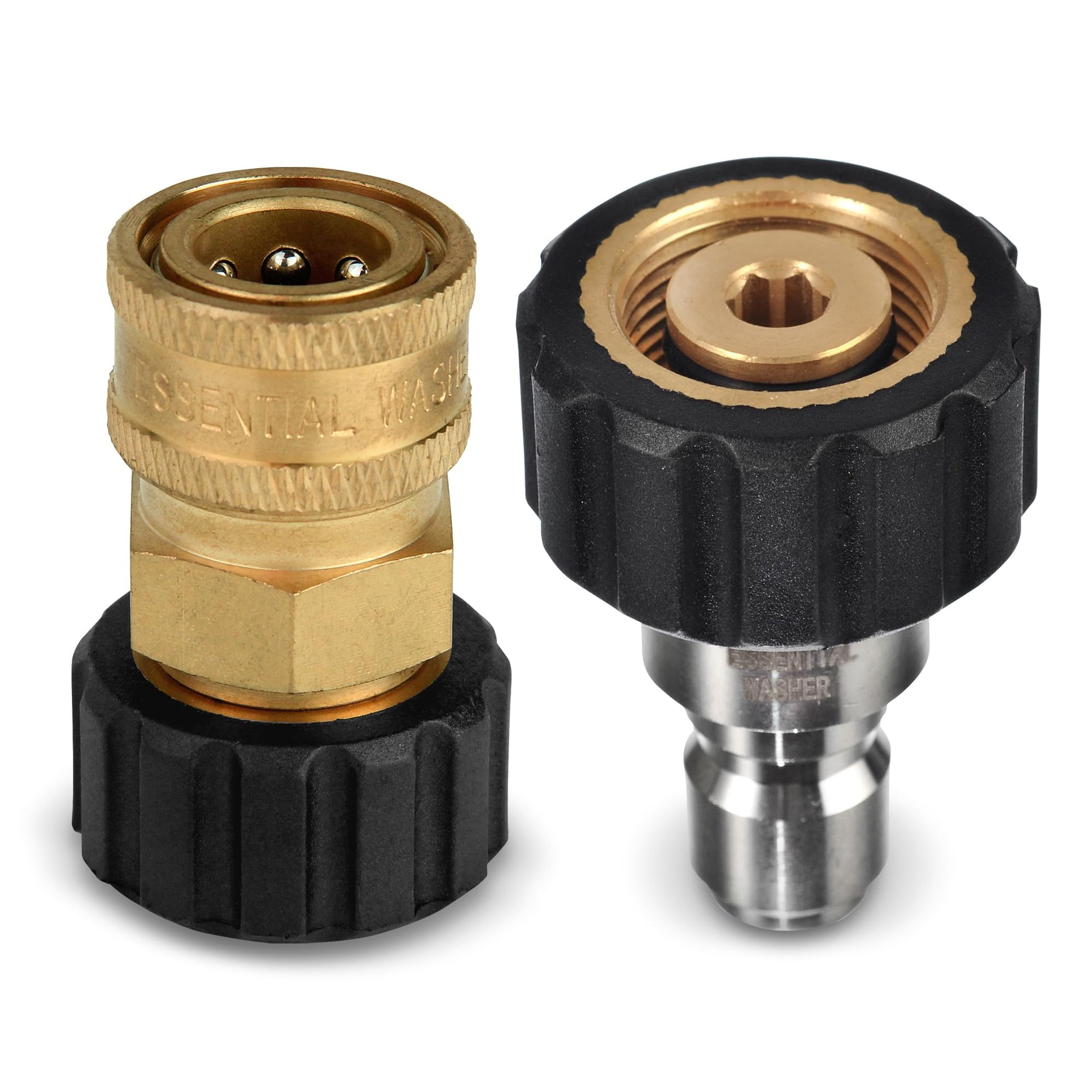 Pressure Washer M22 Quick Connect Adapter Set Variations — ESSENTIAL WASHER